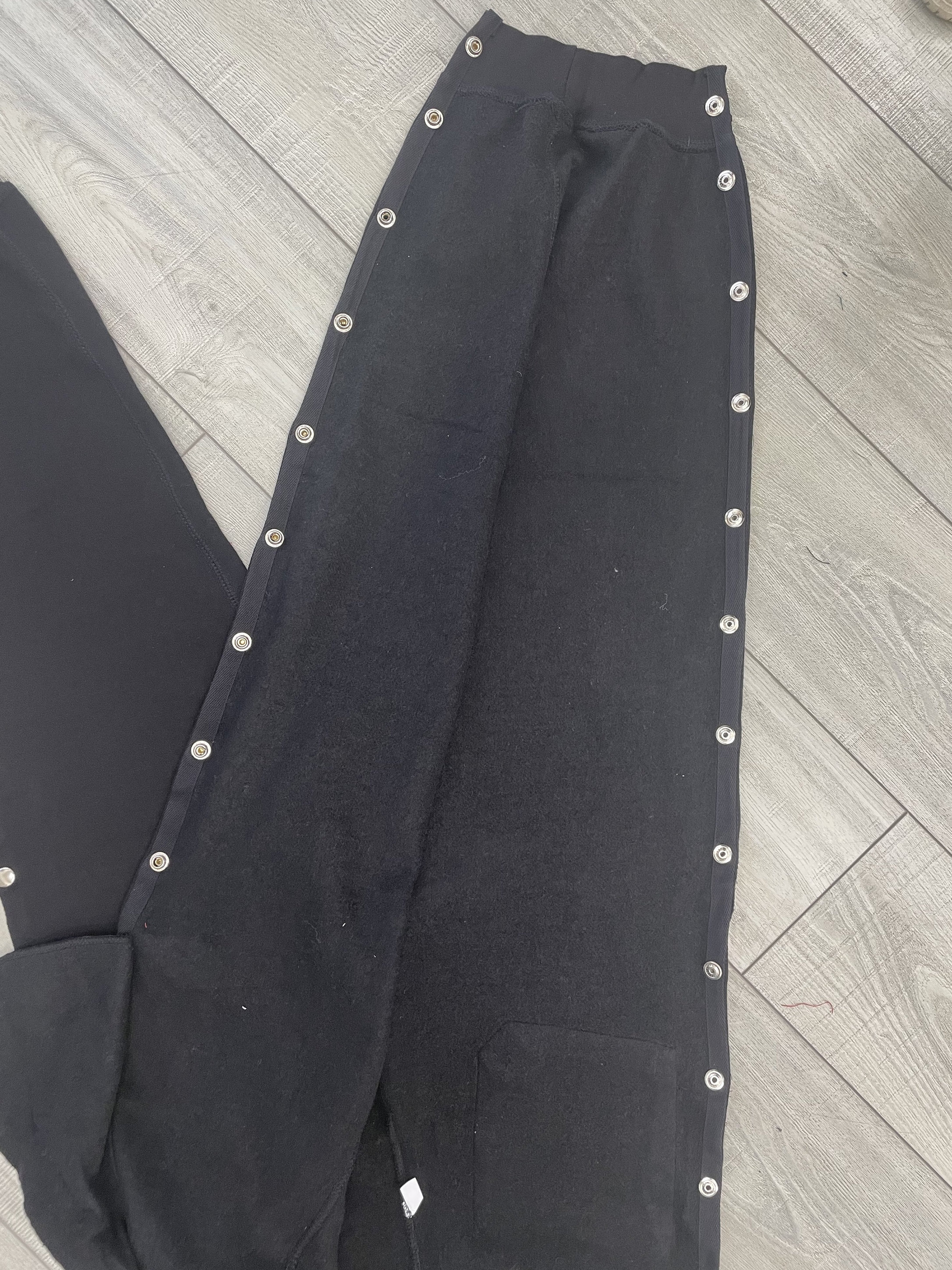 Adaptive Sweatpants W/ Snaps for Full Side Access on Both Legs ...