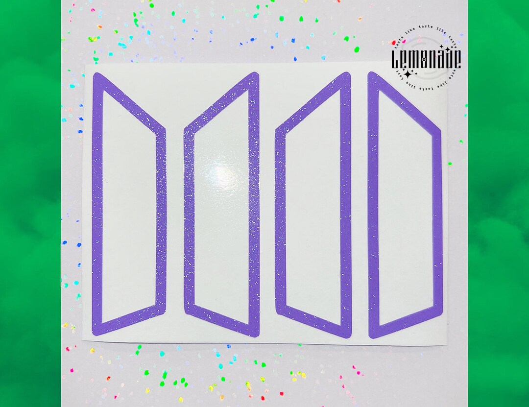 K-pop BTS ARMY Logo Sticker Decal Set - Etsy