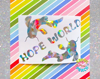 K-pop BTS Hope World Sticker Decal - Etsy