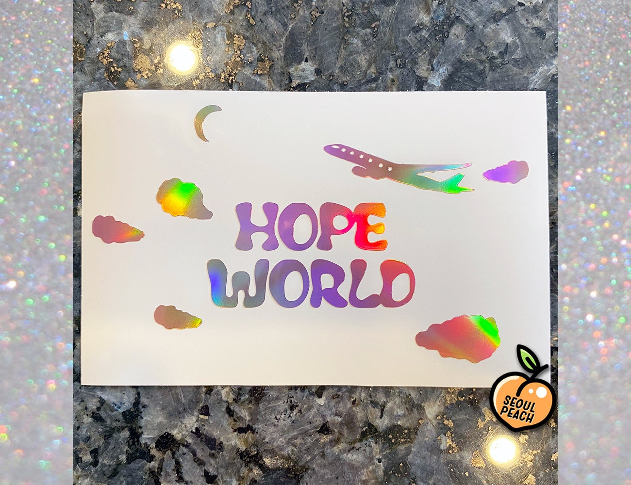 K-pop BTS Hope World Sticker Decal | Etsy