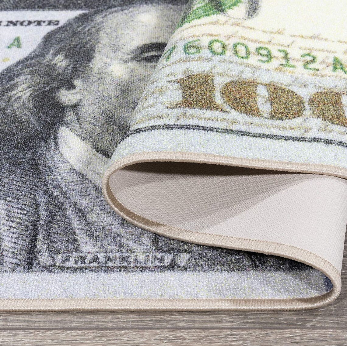 100 Dollar Bill Rug non Slip | Etsy