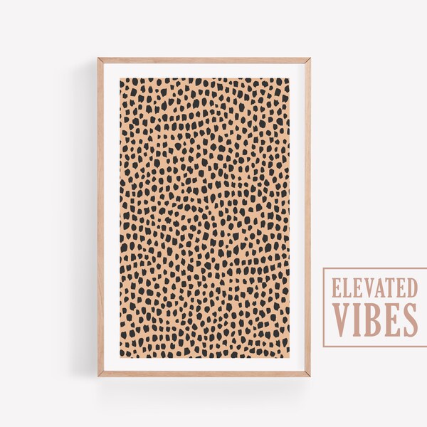 Cheetah Art Print - Etsy