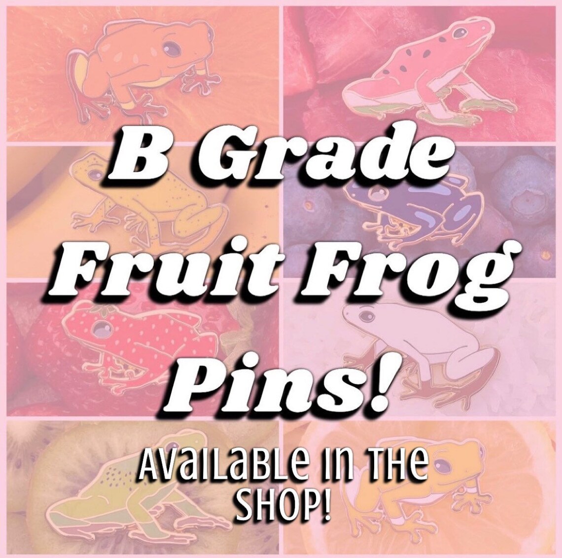 Blueberry Fruit Frog Enamel Pin! Adorable Tiny Frog Pin! - Etsy