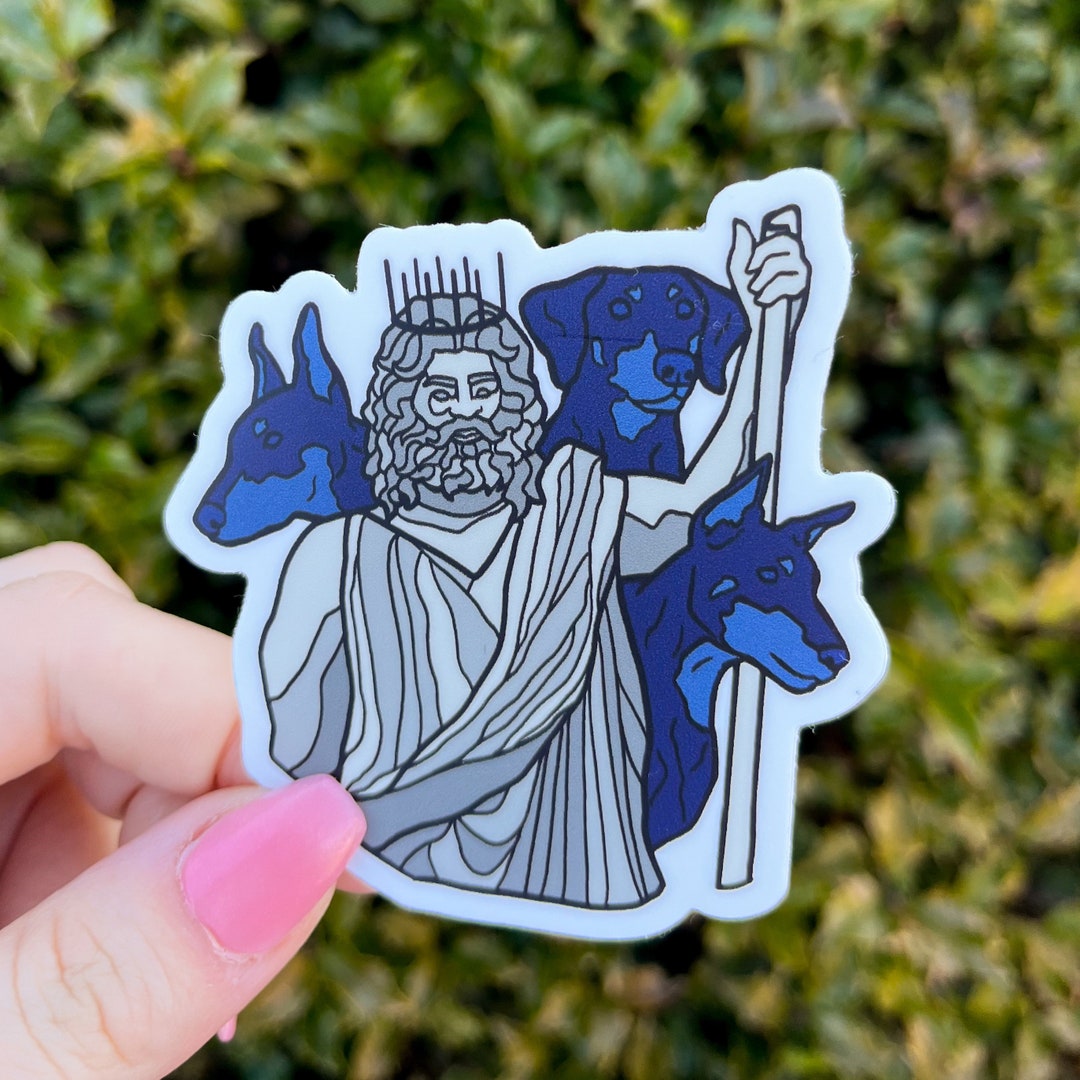 Hades Greek God Sticker Weather Proof Vinyl Sticker Die Cut - Etsy