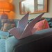 Powder-blue Ceramic Origami Paper Crane Statue - Etsy