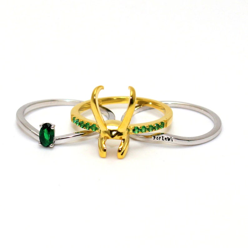 Loki Helmet Ring Sterling Silver Ring Superhero Ring Gift for - Etsy