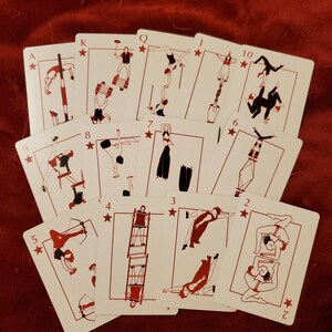Circus Playing Cards - Etsy