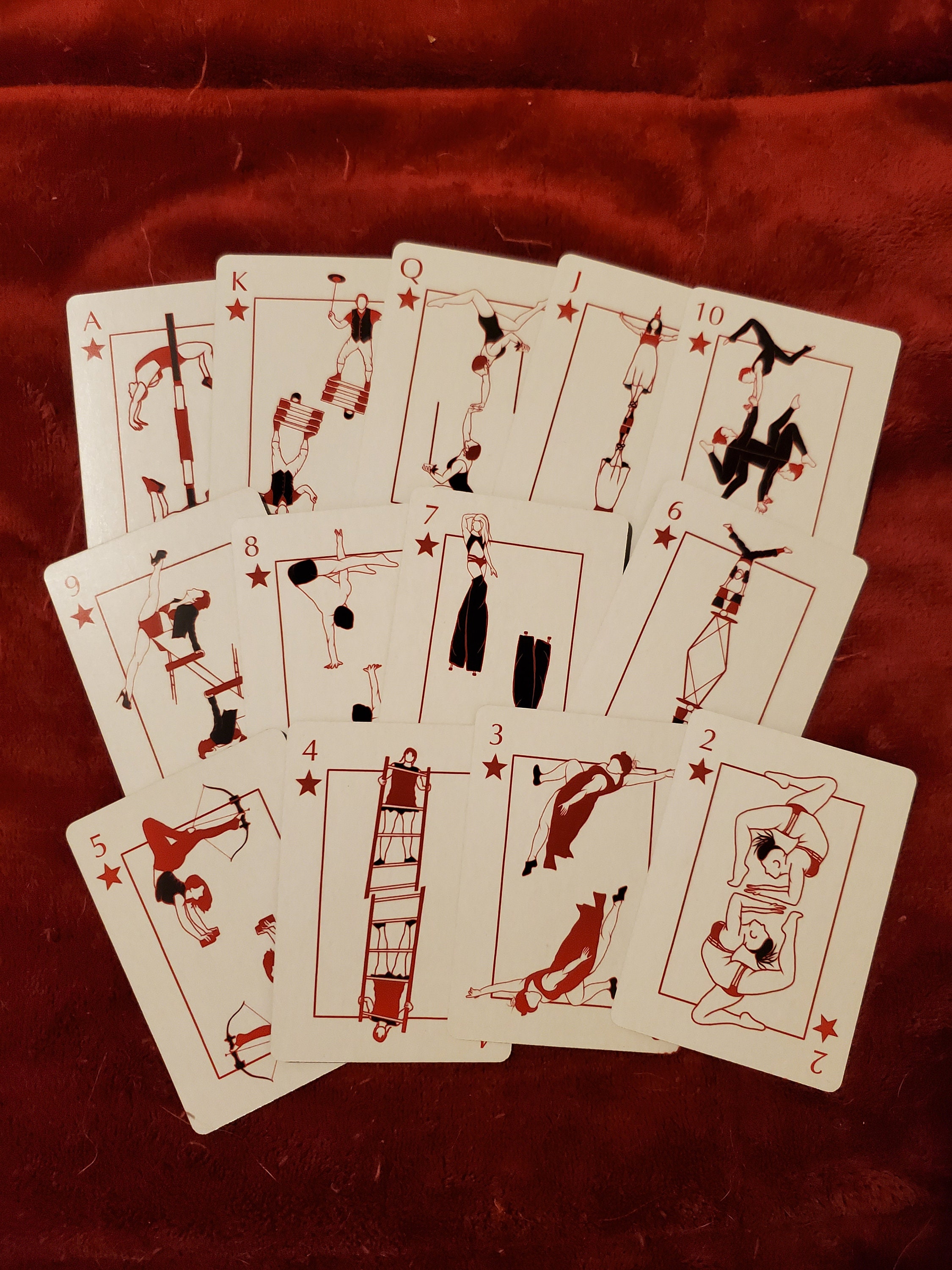 Circus Playing Cards - Etsy