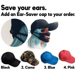 Rock & Roll Unique Face Mask Custom Face Mask Washable Made | Etsy