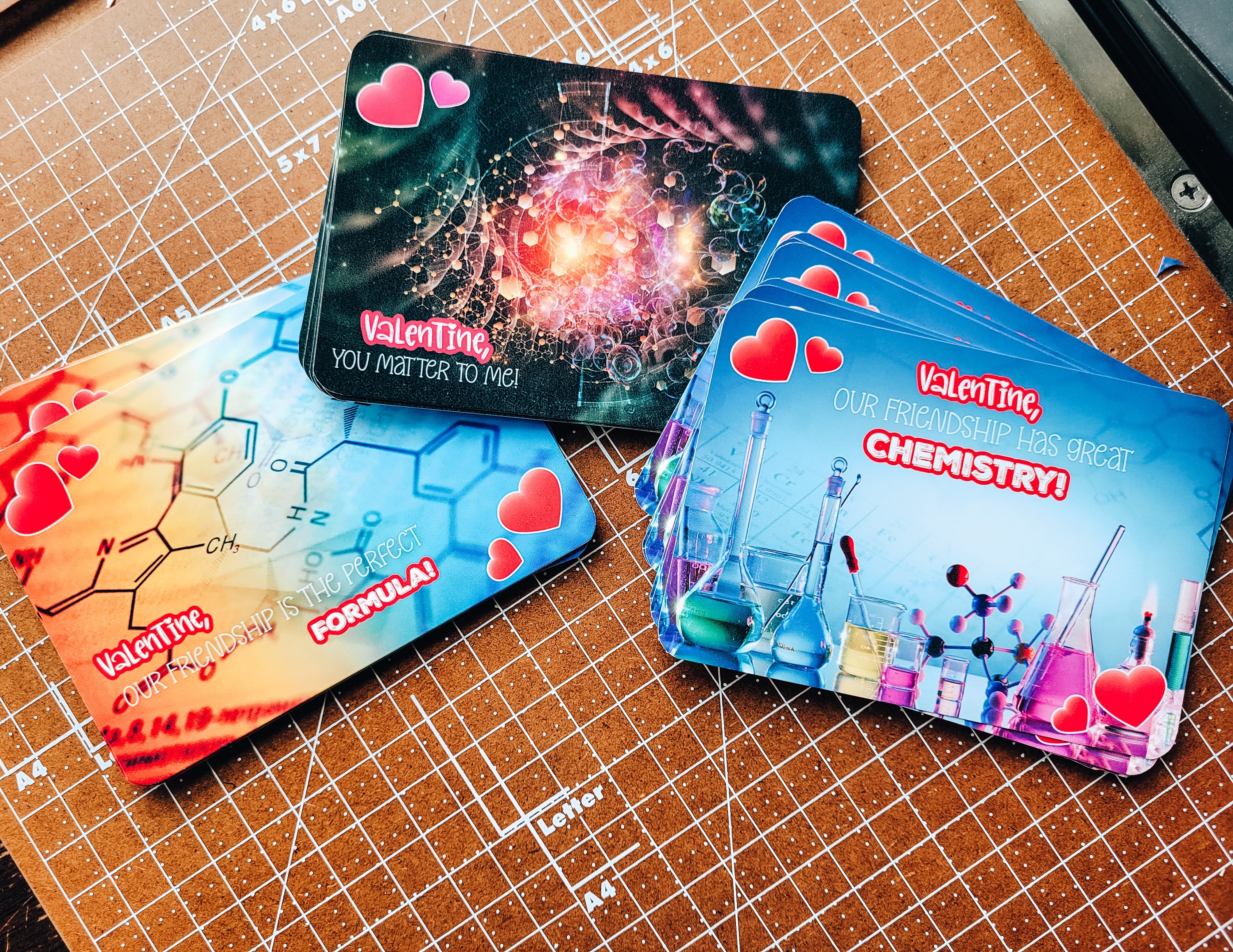 Science Valentine Cards | Kids | School | Valentines Day | Chemistry ...