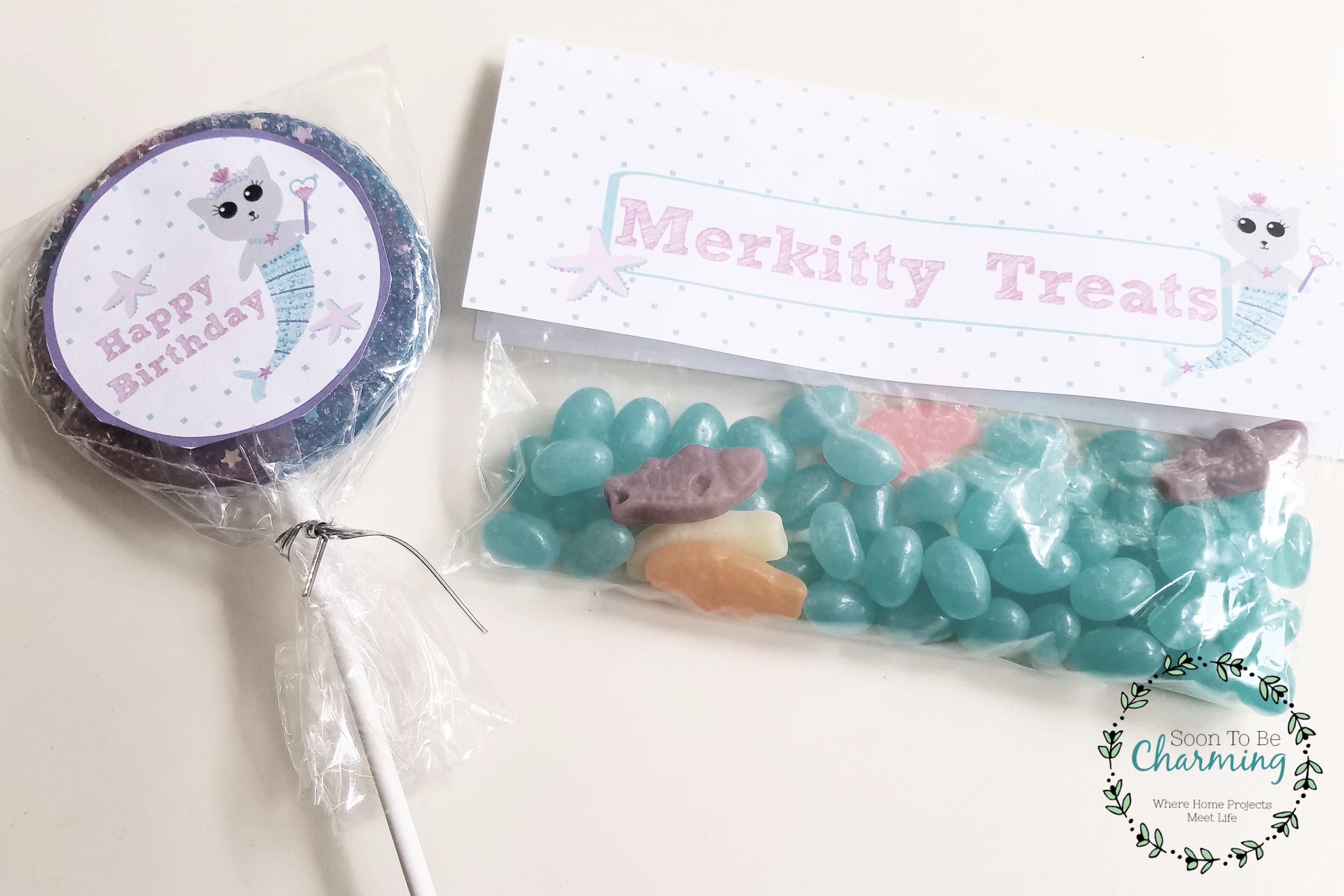 Merkitty Birthday Party Instant Download Party Decorations Birthday ...