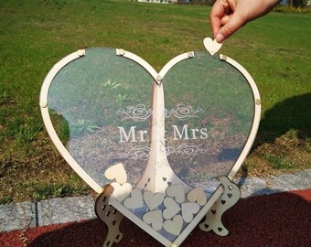 Guest Book Stand - Etsy