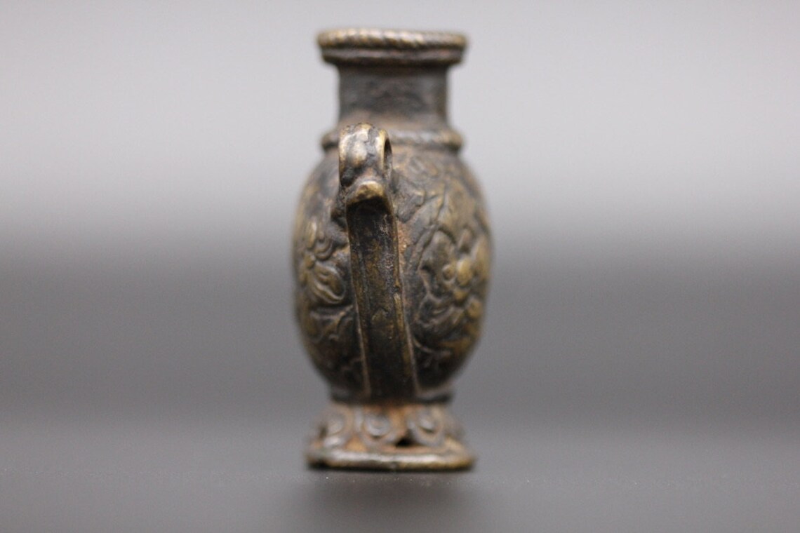 Ancient Bronze Inkwell /inkpot -nepal 18th C - Etsy