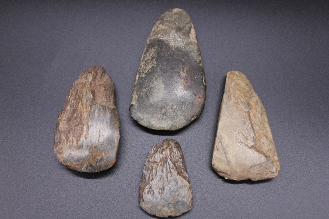 Ancient Archaic Artifact- Black Stone Axe- Celt- Neolithic Tool- Nepal ...