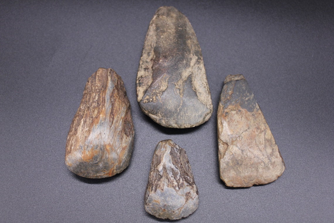 Ancient Archaic Artifact- Black Stone Axe- Celt- Neolithic Tool- Nepal ...