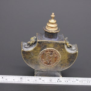 Ancient Copper Inkwell /inkpot -china 19th C - Etsy