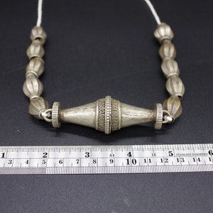 Ethnic Nepali Jewelry-silver Alloy Beads Necklace- Tribal Tharu ...