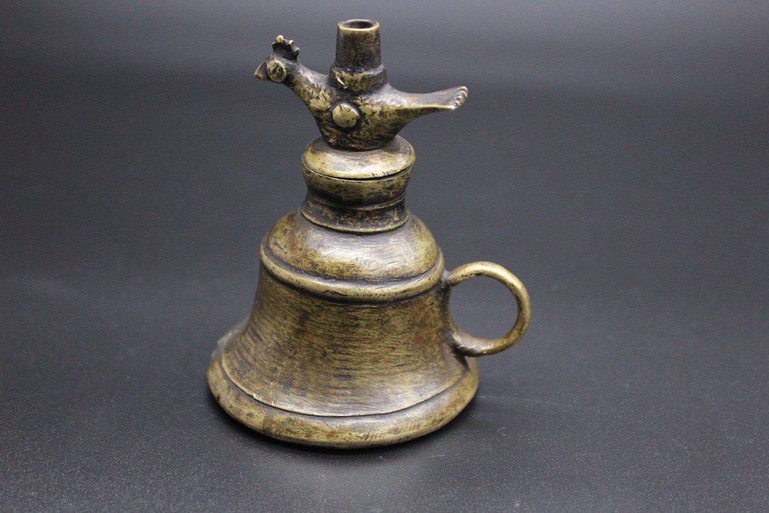 Antique Oil Lamp/ Tuki nepal Early 19th C - Etsy