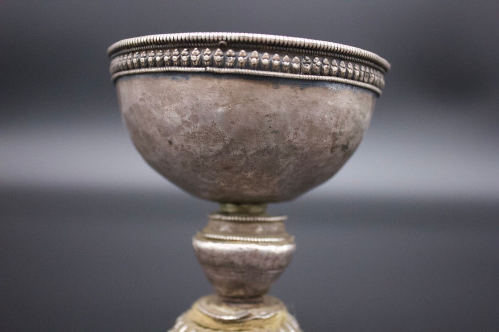 Antique Tibetan Silver Butter Lamp/offering Lamp -tibet 19th C - Etsy