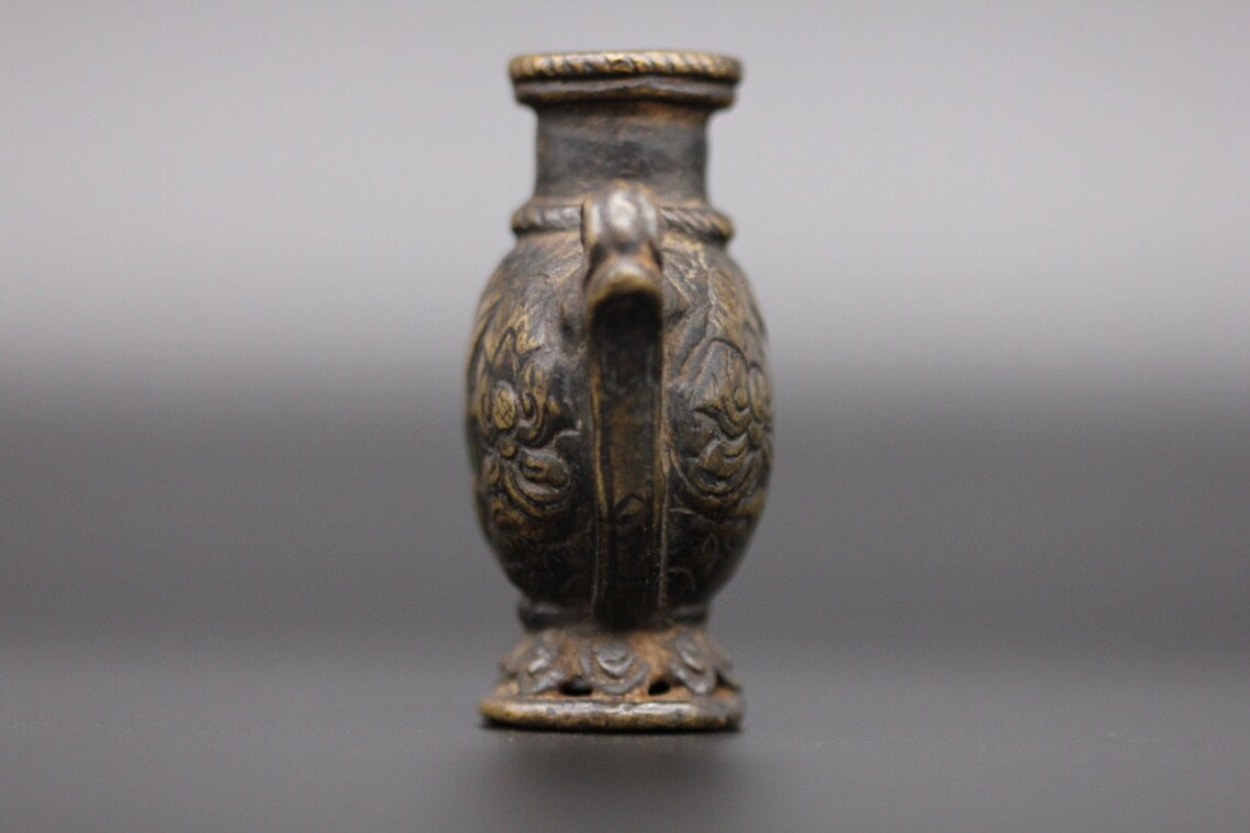 Ancient Bronze Inkwell /inkpot -nepal 18th C - Etsy