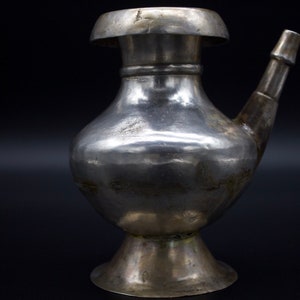 Antique Pure Silver Water Drinking Pot “karuwa” Pure Silver Karuwa ...