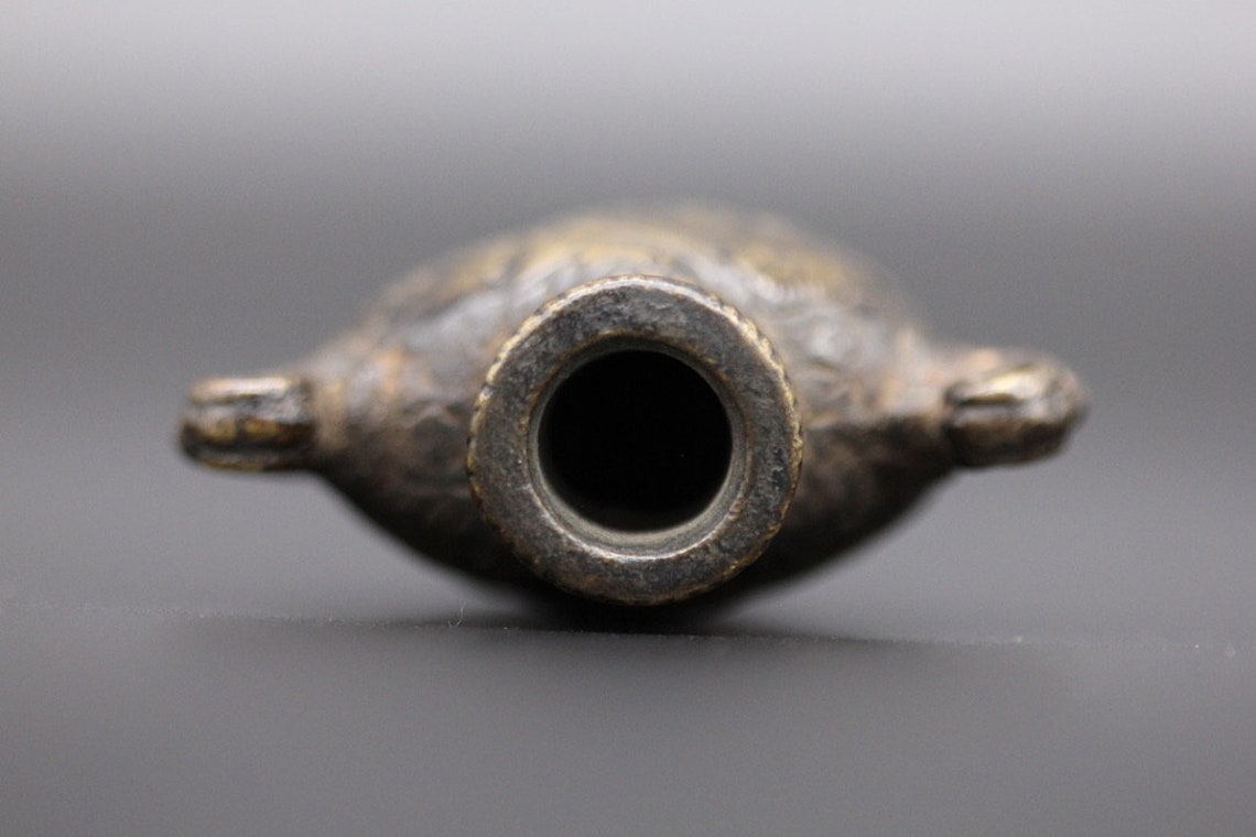 Ancient Bronze Inkwell /inkpot -nepal 18th C - Etsy