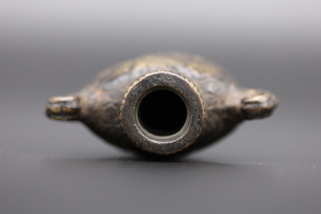 Ancient Bronze Inkwell /inkpot -nepal 18th C - Etsy