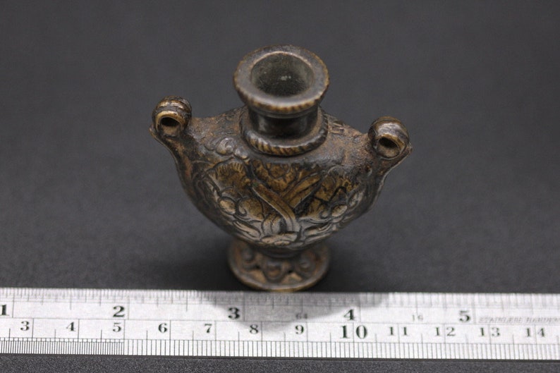 Ancient Bronze Inkwell /inkpot -nepal 18th C - Etsy