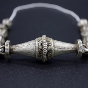 Ethnic Nepali Jewelry-silver Alloy Beads Necklace- Tribal Tharu ...