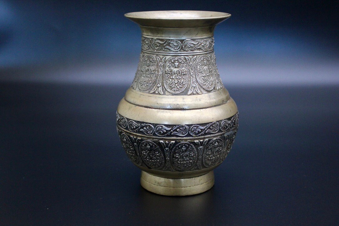Antique Holy Water Pot/ankhora Nepal 20th C - Etsy