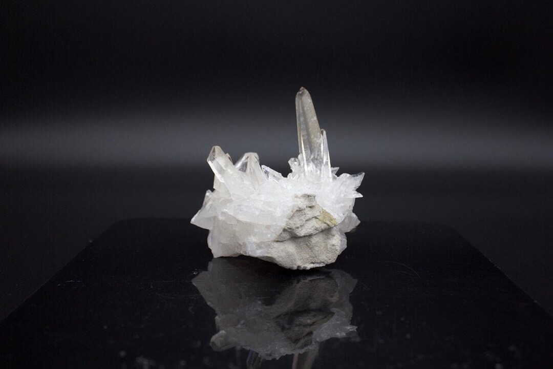 Racimo de Cuarzo Claro- Cúmulo de Cristal Crudo- Cuarzo Claro - Cuarzo ...