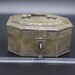 Antique Brass Anglo Indian Jewelry Box- India 19th C - Etsy