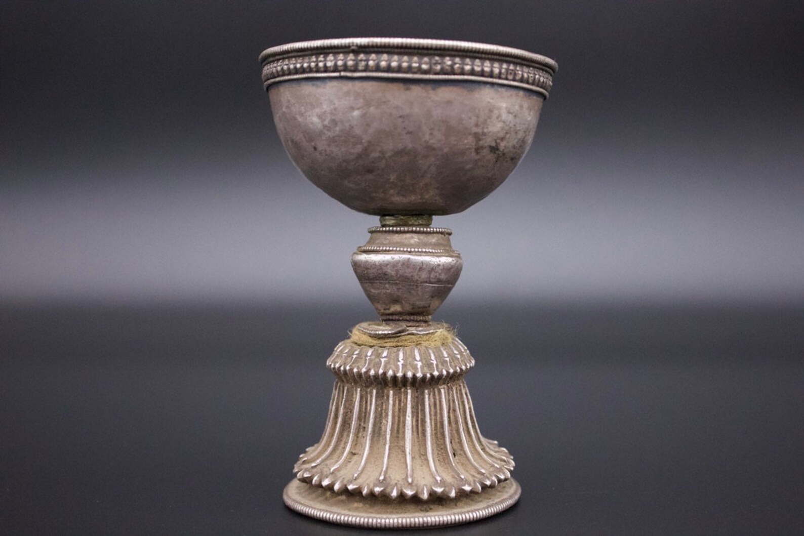 Antique Tibetan Silver Butter Lamp/offering Lamp -tibet 19th C - Etsy