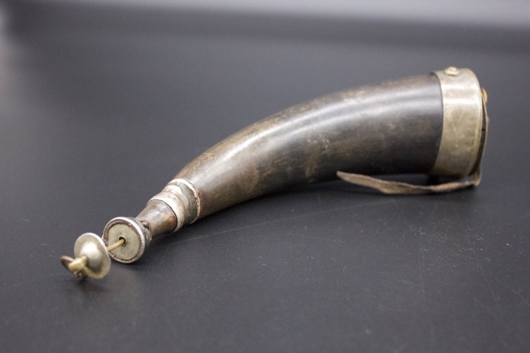 Antique Tibetan Powder Horn- Ngak-ru- Tibet 19th C - Etsy