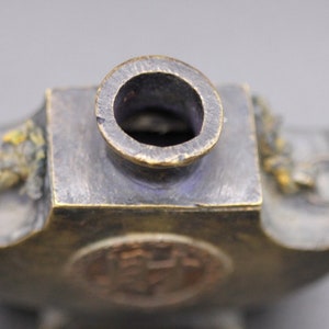 Ancient Copper Inkwell /inkpot -china 19th C - Etsy