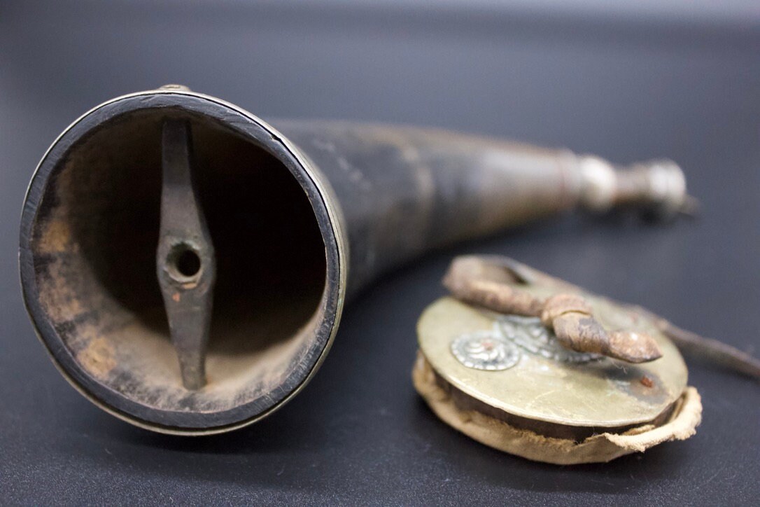 Antique Tibetan Powder Horn- Ngak-ru- Tibet 19th C - Etsy