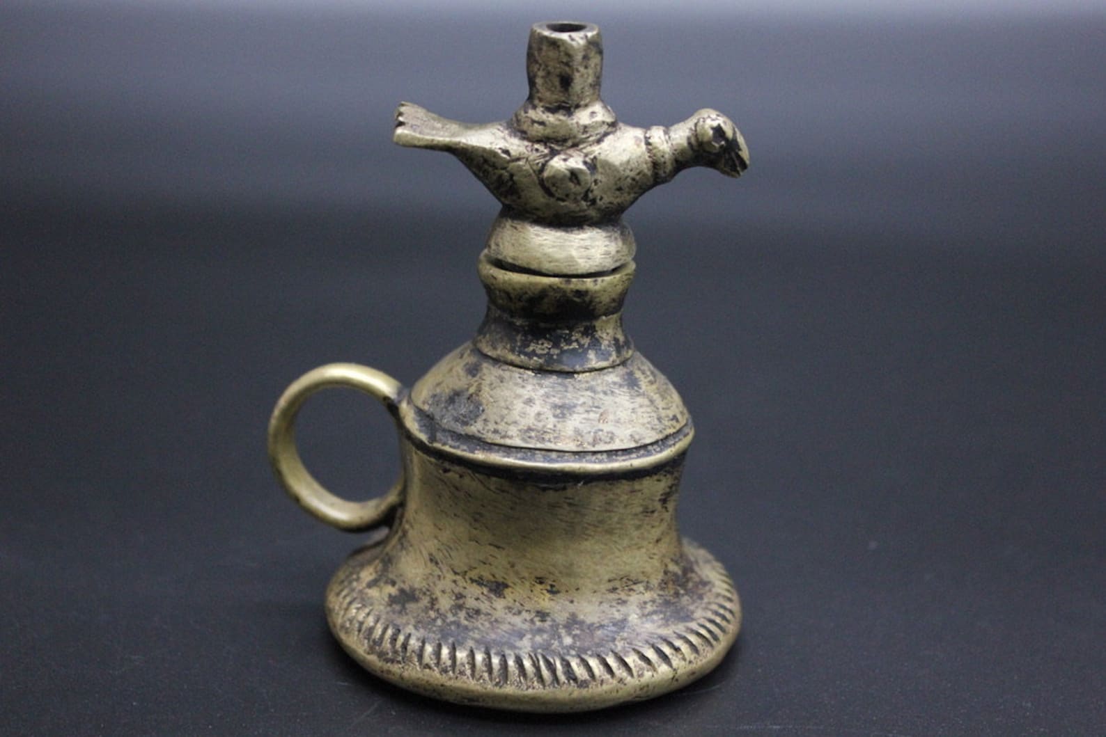 Antique Oil Lamp/ Tuki nepal Early 19th C - Etsy