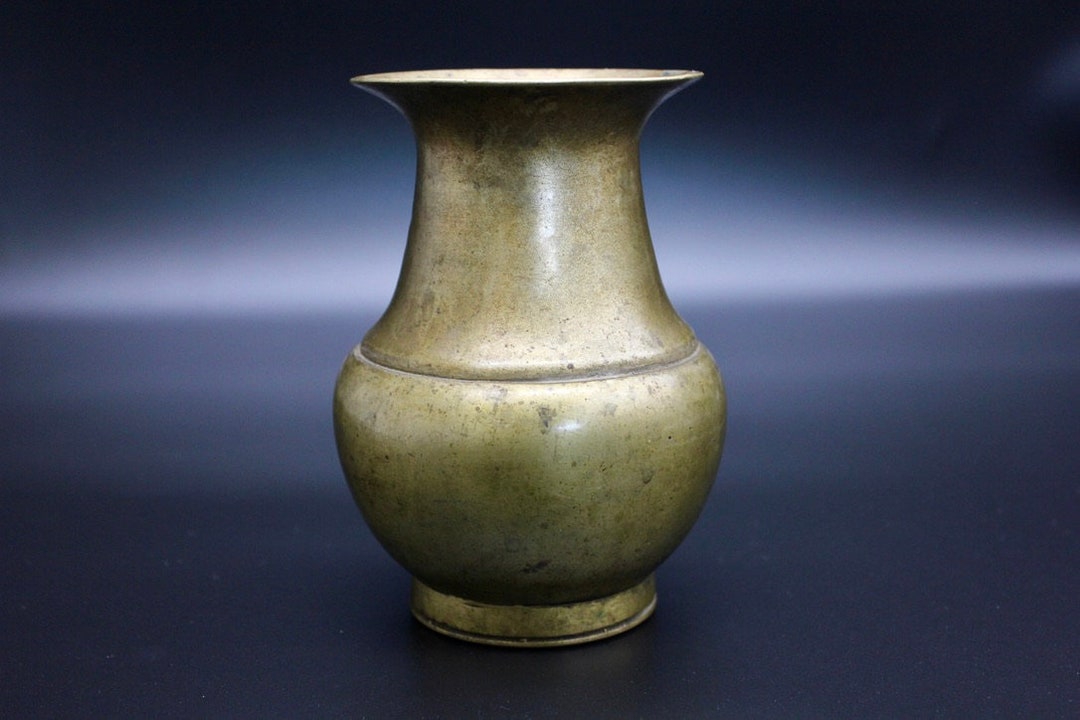Antique Bronze Holy Water Pot/ankhora- Nepal 19th C - Etsy
