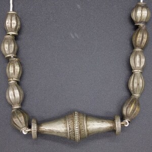 Ethnic Nepali Jewelry-silver Alloy Beads Necklace- Tribal Tharu ...