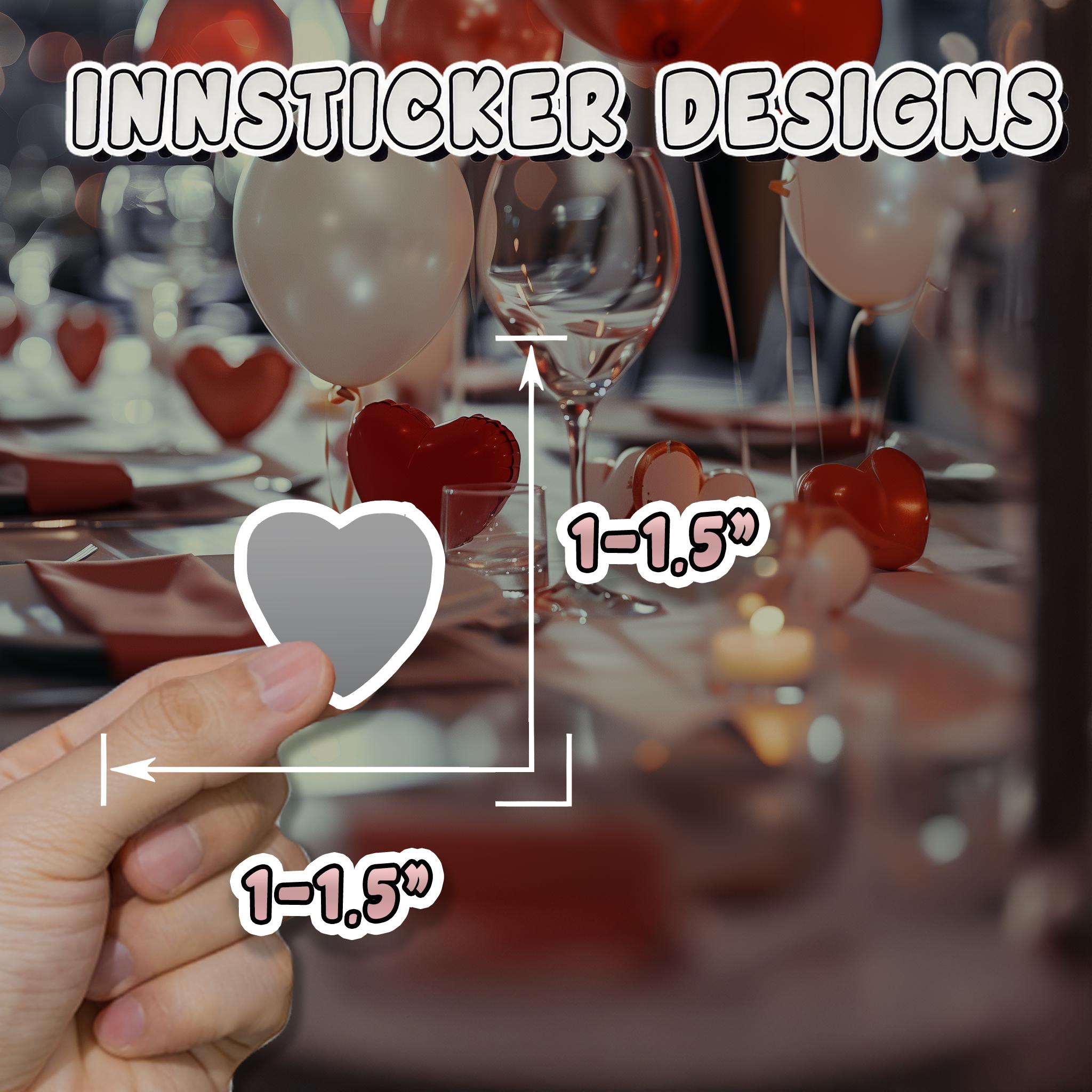 15pc Sticker Sheet, Date Night Stickers, Romantic Dinner Table for ...