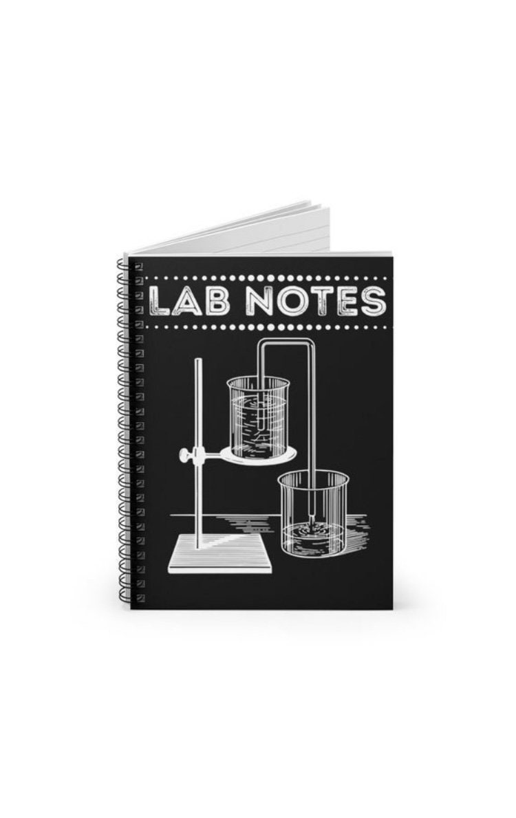 Matte Blood Bank, Hemo, Chemisrty ,micro, Lab Notes Lab Spiral Notebook ...