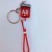 Blood Bank Key Chain,blood Bank Badge Reel, ABO Key Chain, Blood Type ...