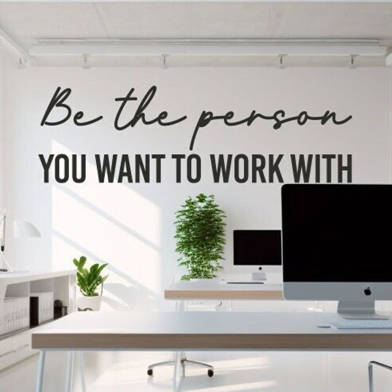 Work Wall Decal - Etsy