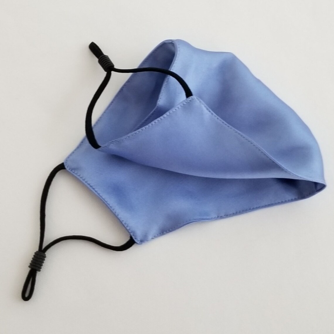 KIDS Silk Face Mask FRENCH BLUE 100% Pure Silk Face Mask. Mulberry Silk ...