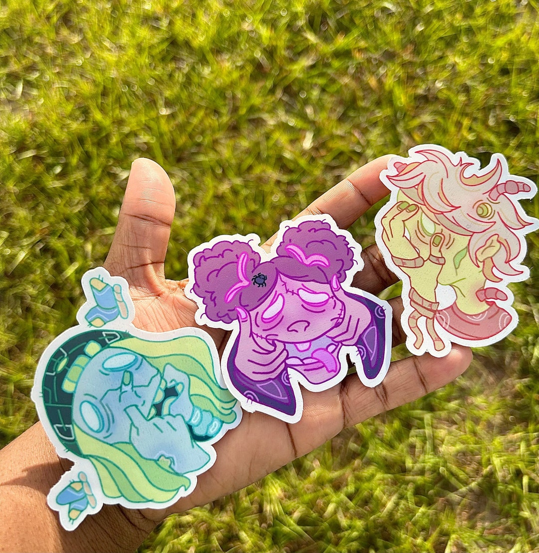 Zombie Friends Sticker Set // Weirdcore// Zombie// Kidcore - Etsy