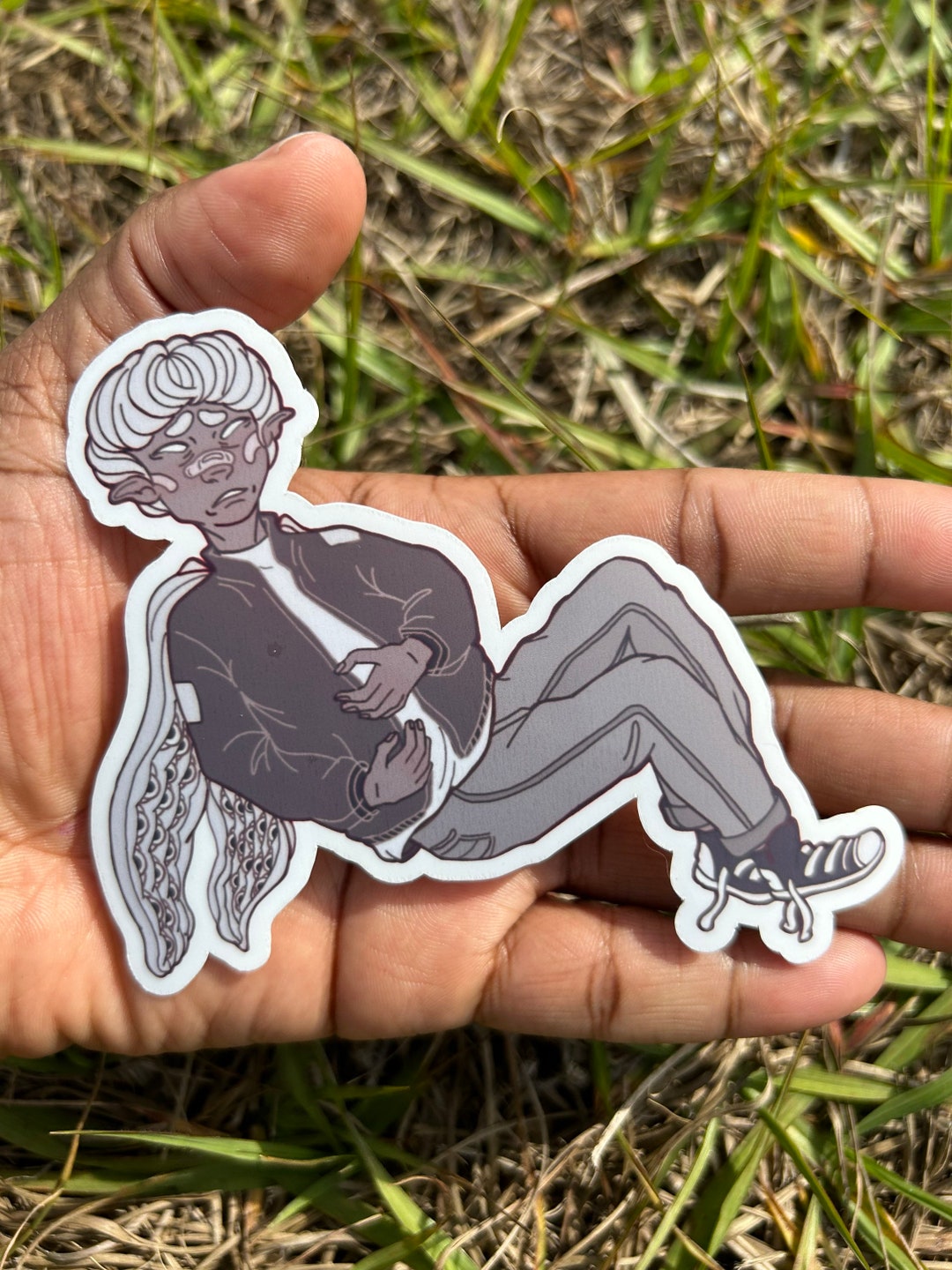 Grunge Fallen Angel Sticker // Weirdcore // Creepycore // - Etsy