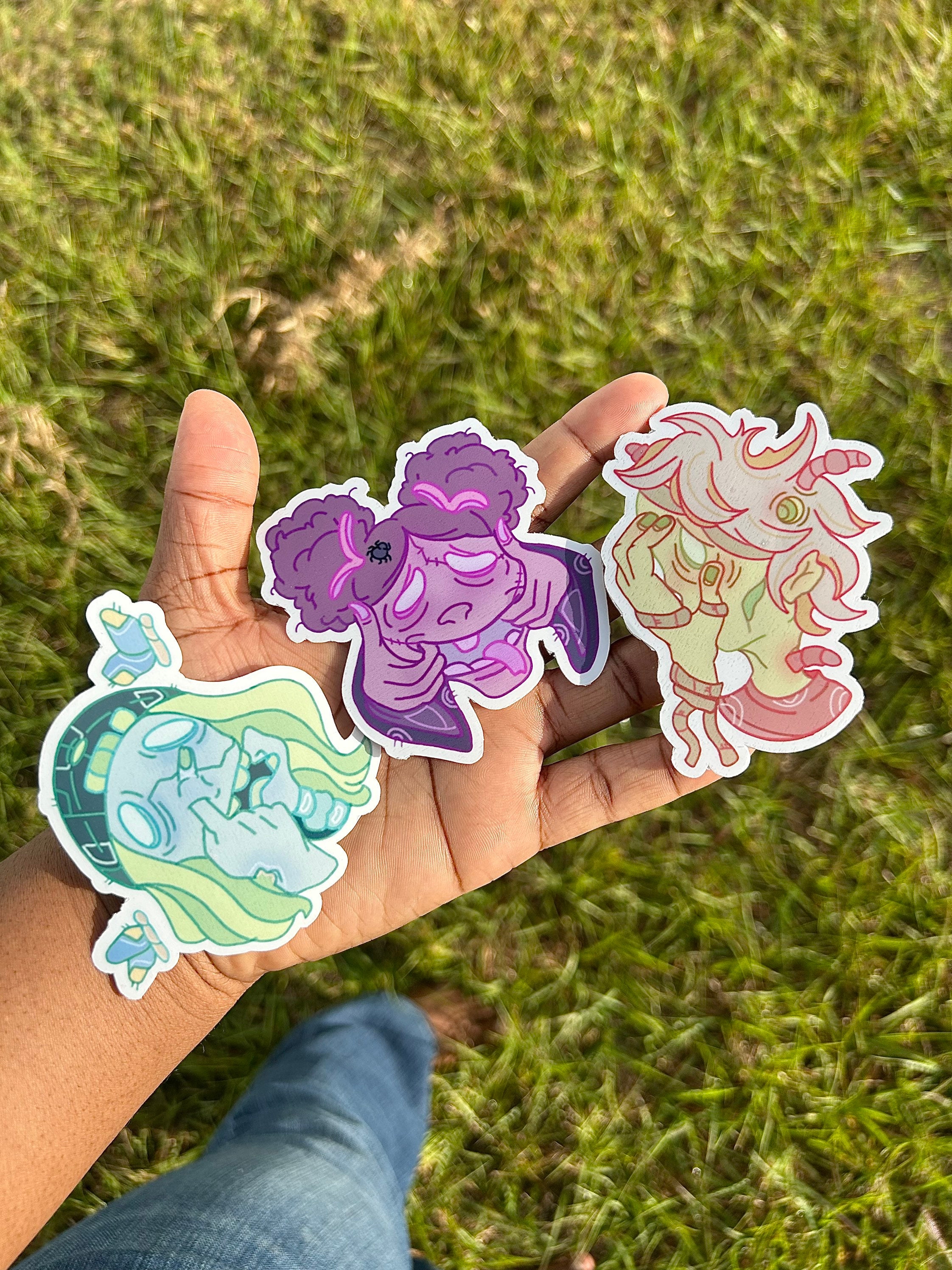 Zombie Friends Sticker Set // Weirdcore// Zombie// Kidcore - Etsy