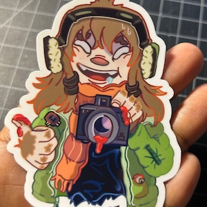 Creepy Cryptids Sticker Set/cryptid Stickers/ Cryptidcore/ Creepycute ...