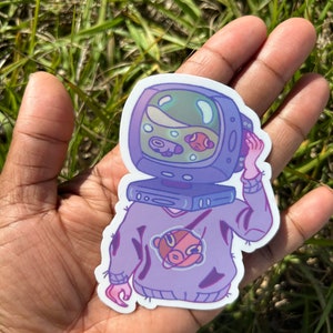 Grunge Tv Head // Retro Computer // Weirdcore // Dreamcore // - Etsy