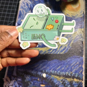 Little Robot and Bubble Friend Sticker/ Dreamcore / Kidcore / Aesthetic ...